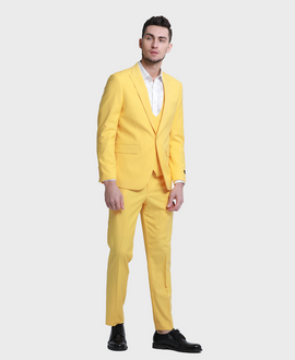 Shop Stylish Men's Yellow Suits Online – FlexSuits