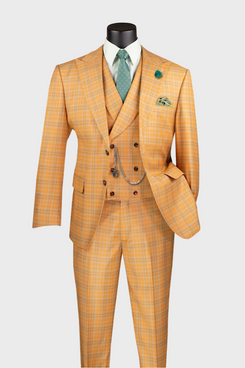 Mens Orange Suit - Stylish Formal Attire – FlexSuits